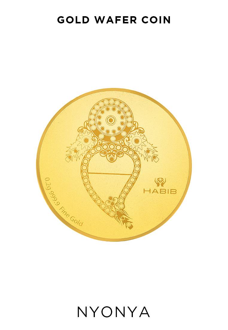 Kebaya Collection Gold Wafer Coin 999.9 Gold (0.20G)