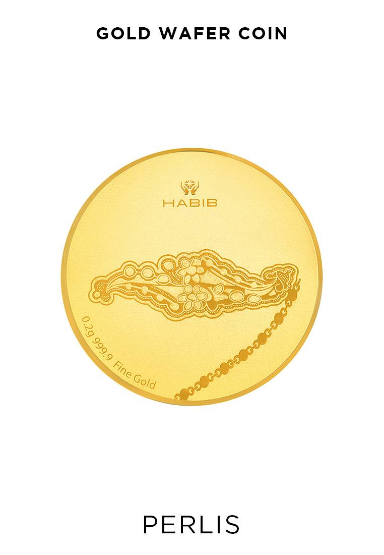 Kebaya Collection Gold Wafer Coin 999.9 Gold (0.20G)