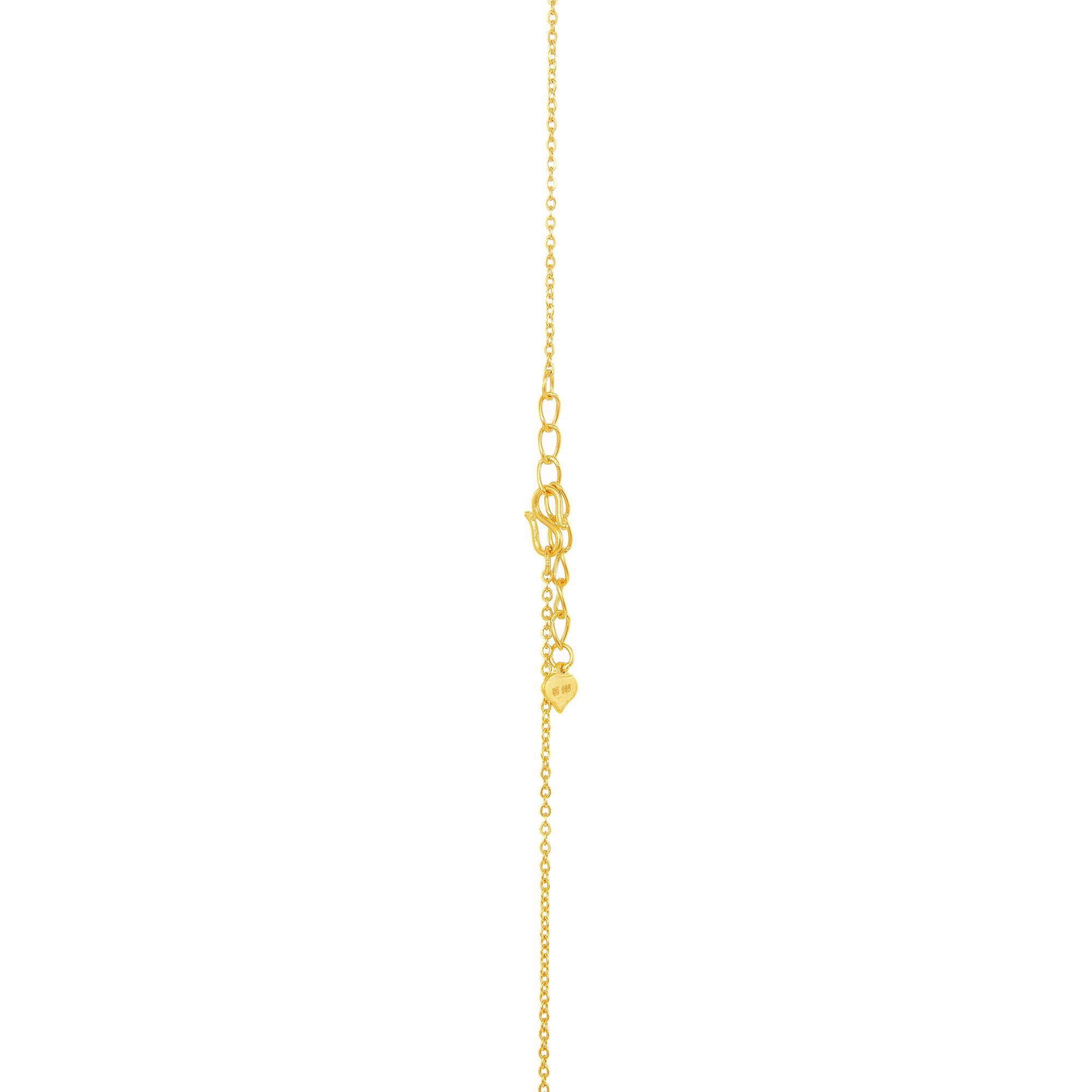 999/24K Yellow Gold Necklace WWGC100