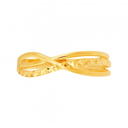 Oro Italia 916 Yellow Gold Ring GR49870523