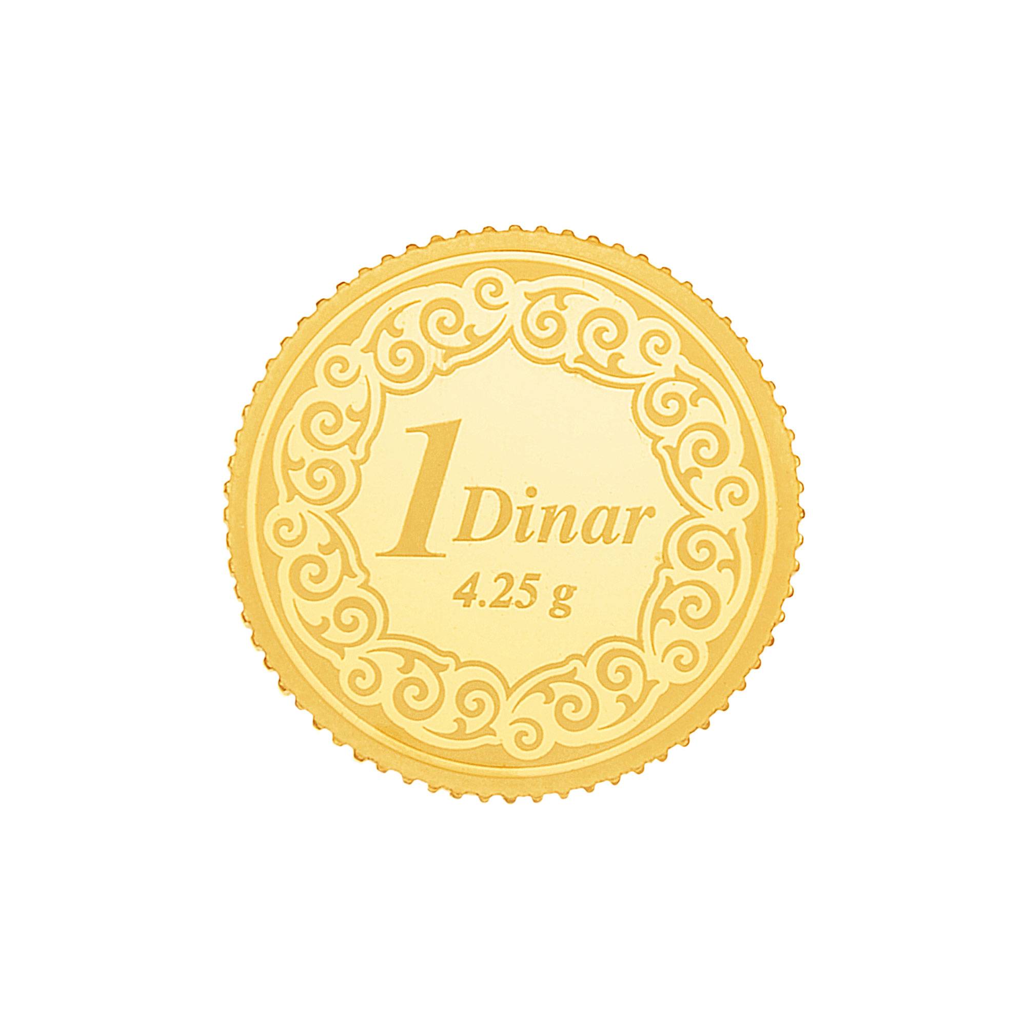 HABIB 1 Dinar 4.25g 999.9 Gold (Maroon/Green) - Accredited By London ...