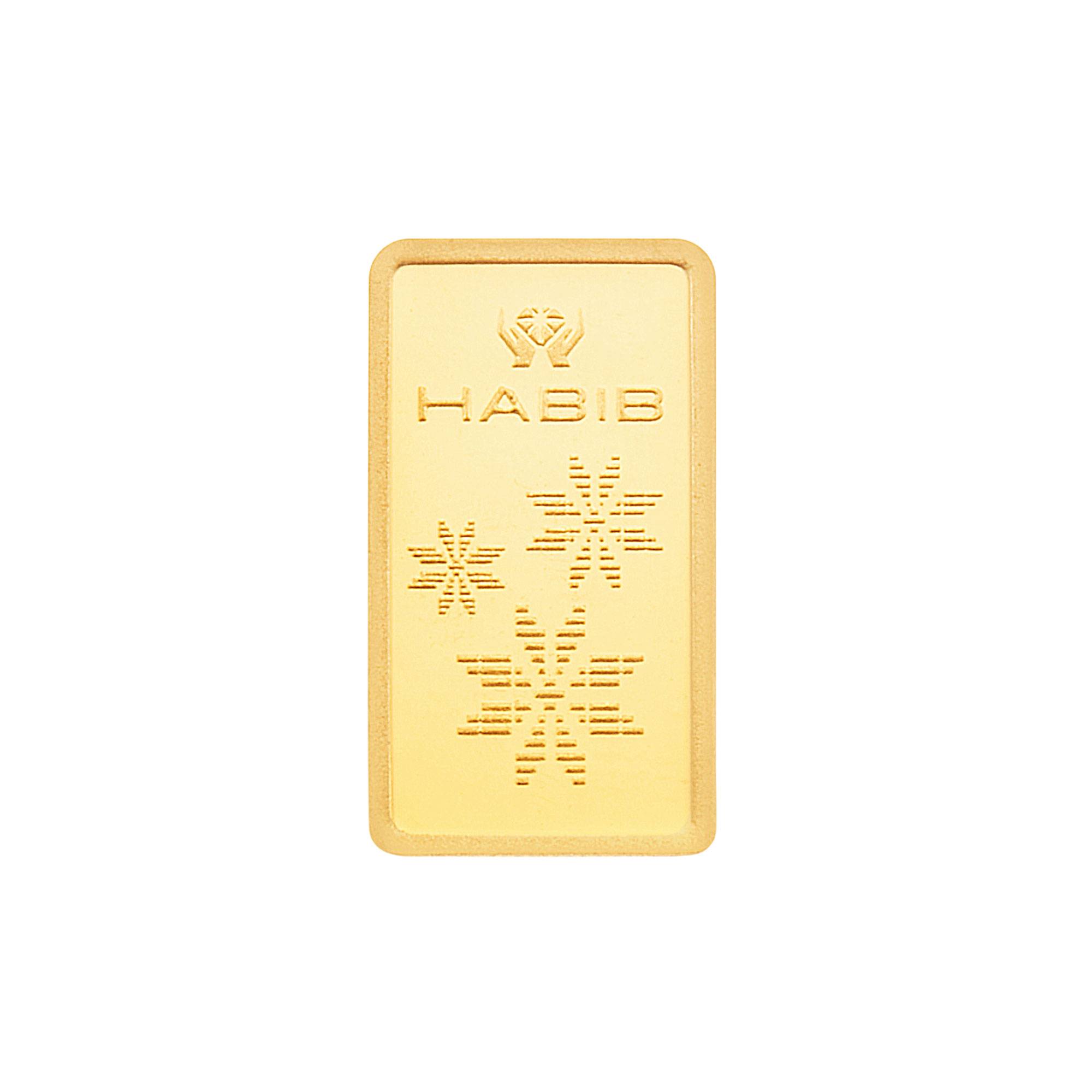 HABIB 0.5g 999.9 Gold Bar (Songket) - Accredited by London Bullion ...
