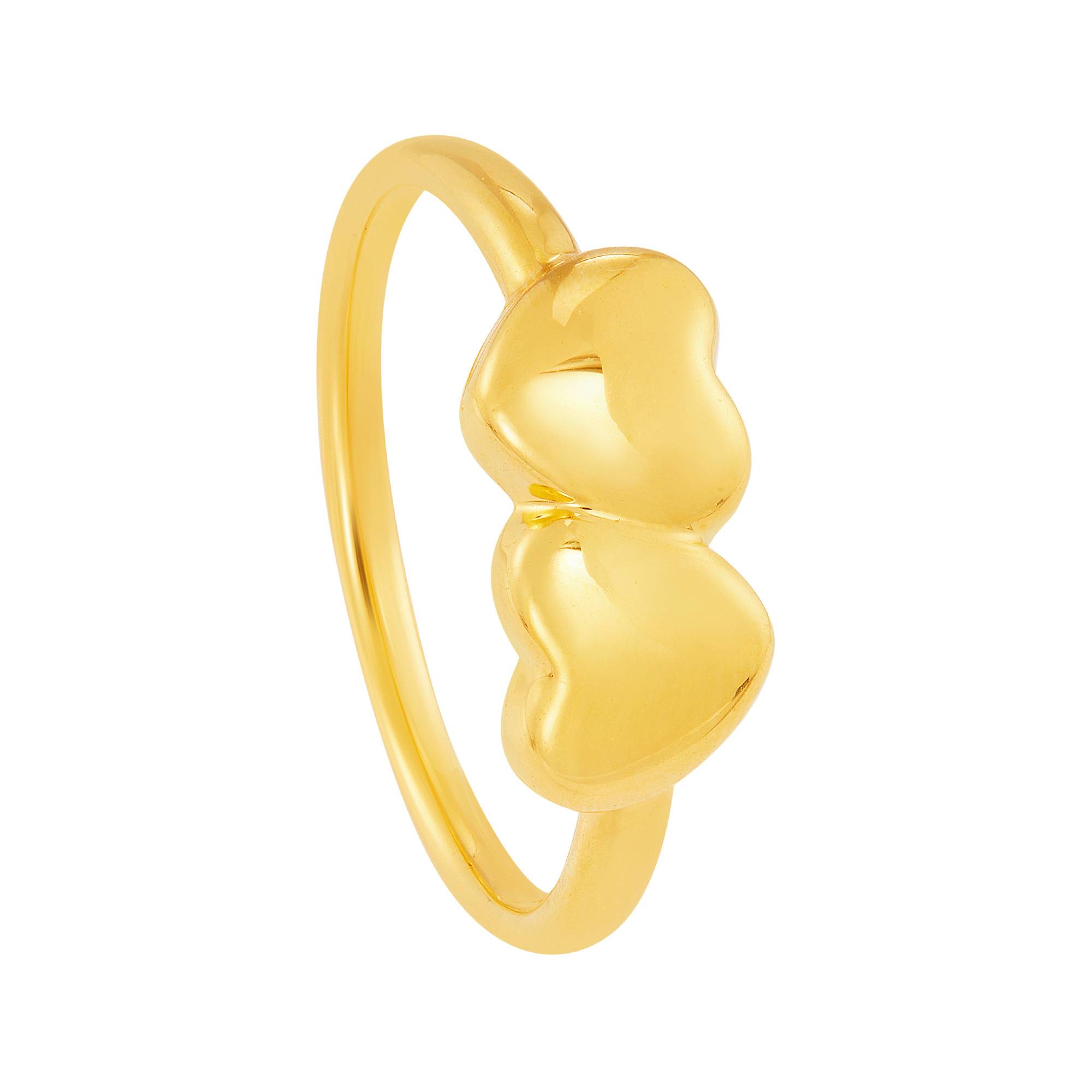 999/24K Yellow Gold Ring