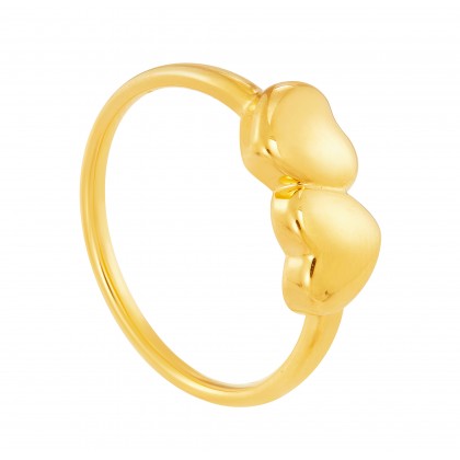 999/24K Yellow Gold Ring