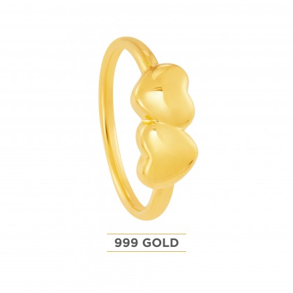 999/24K Yellow Gold Ring