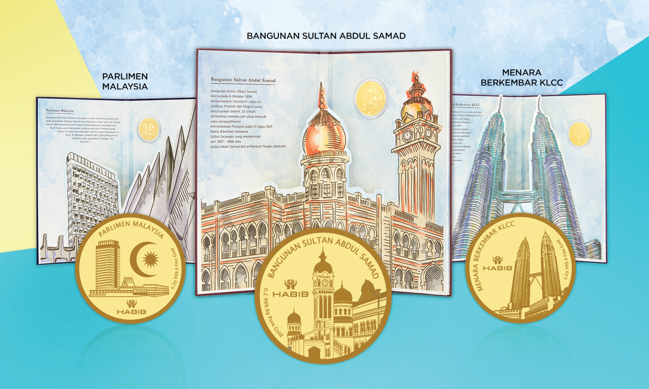 Wafer Syiling Emas 999.9 Edisi Terhad Merdeka