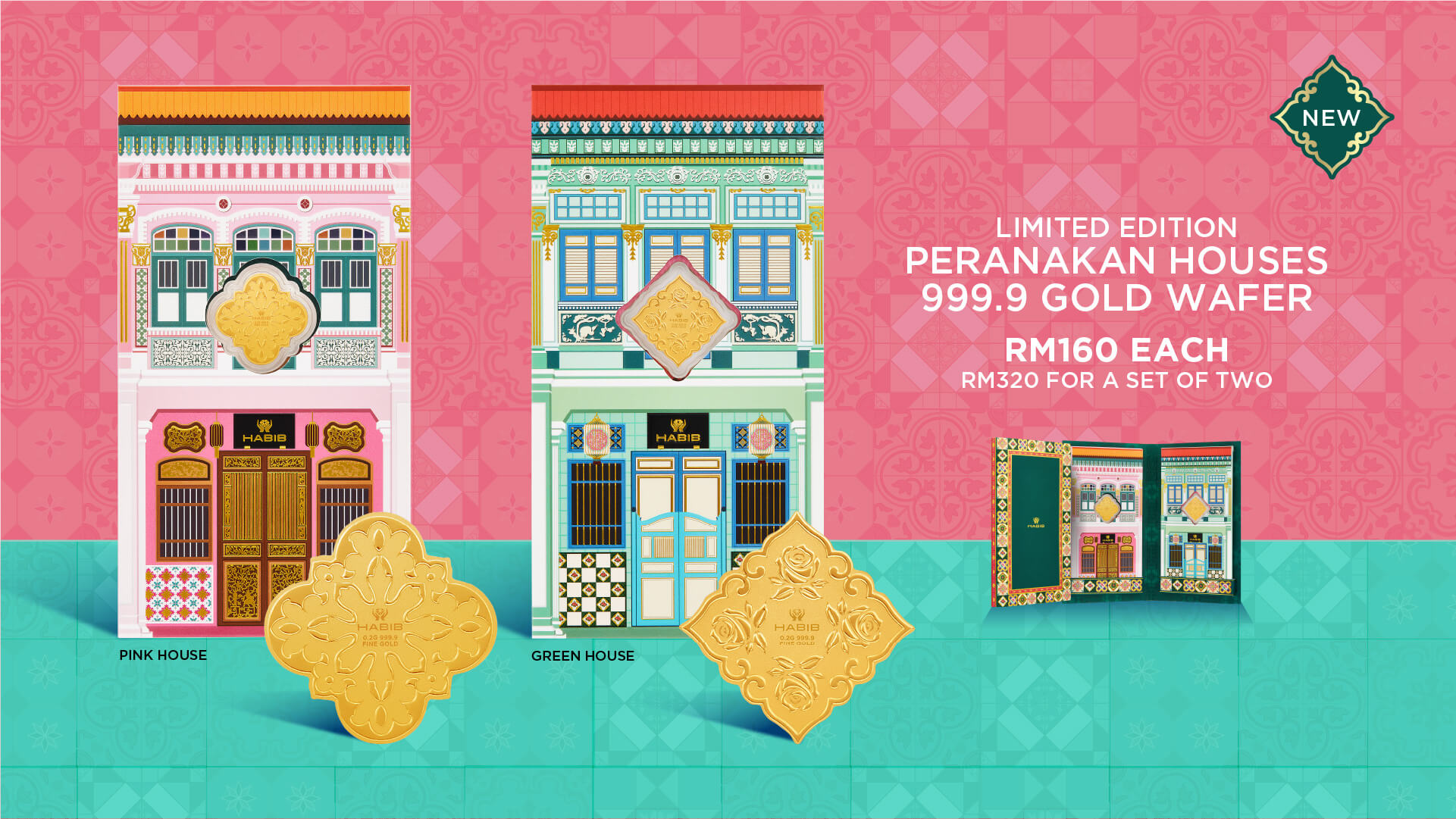 Gold Wafers - Wafer Emas | HABIB