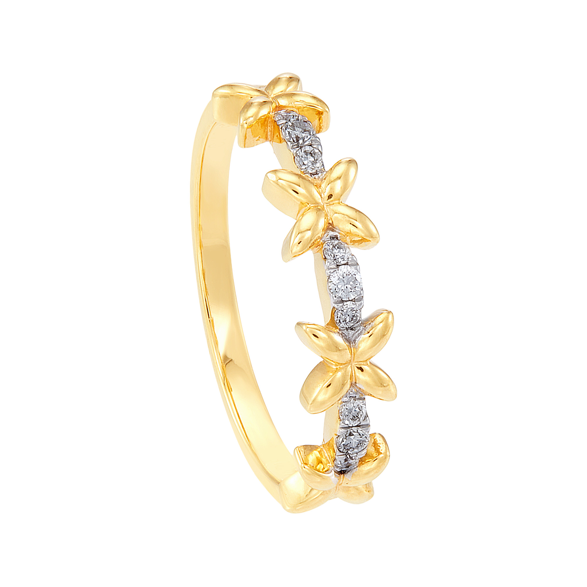 IXORA | Round Diamond Ring in 375/9K Yellow Gold 267190823(R)-YG