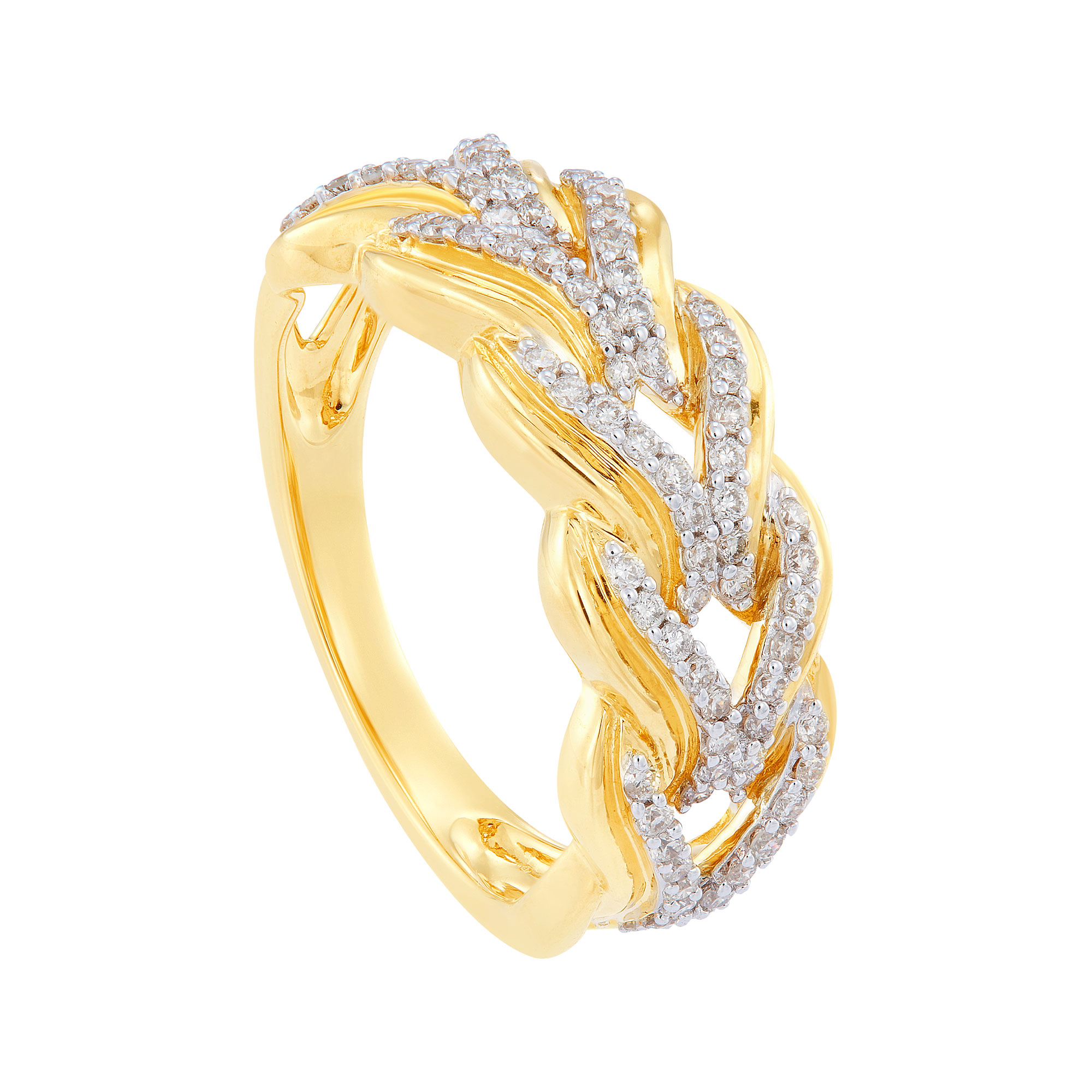Diamond Ring in 375/9K Yellow Gold 264470722
