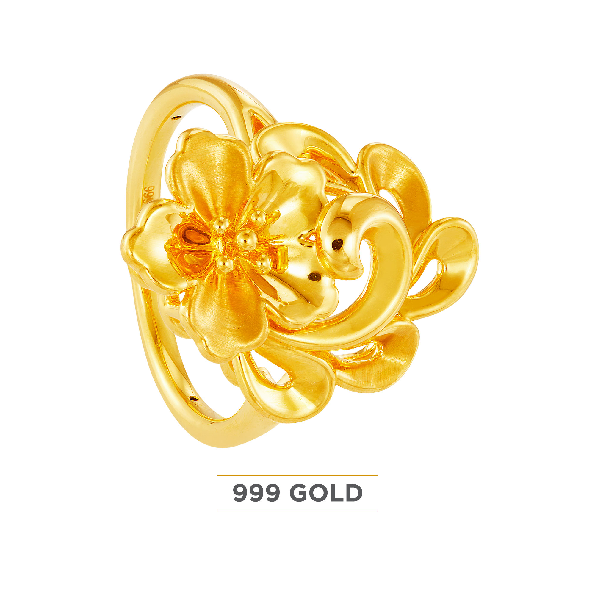 999/24K Yellow Gold Ring LTR130624