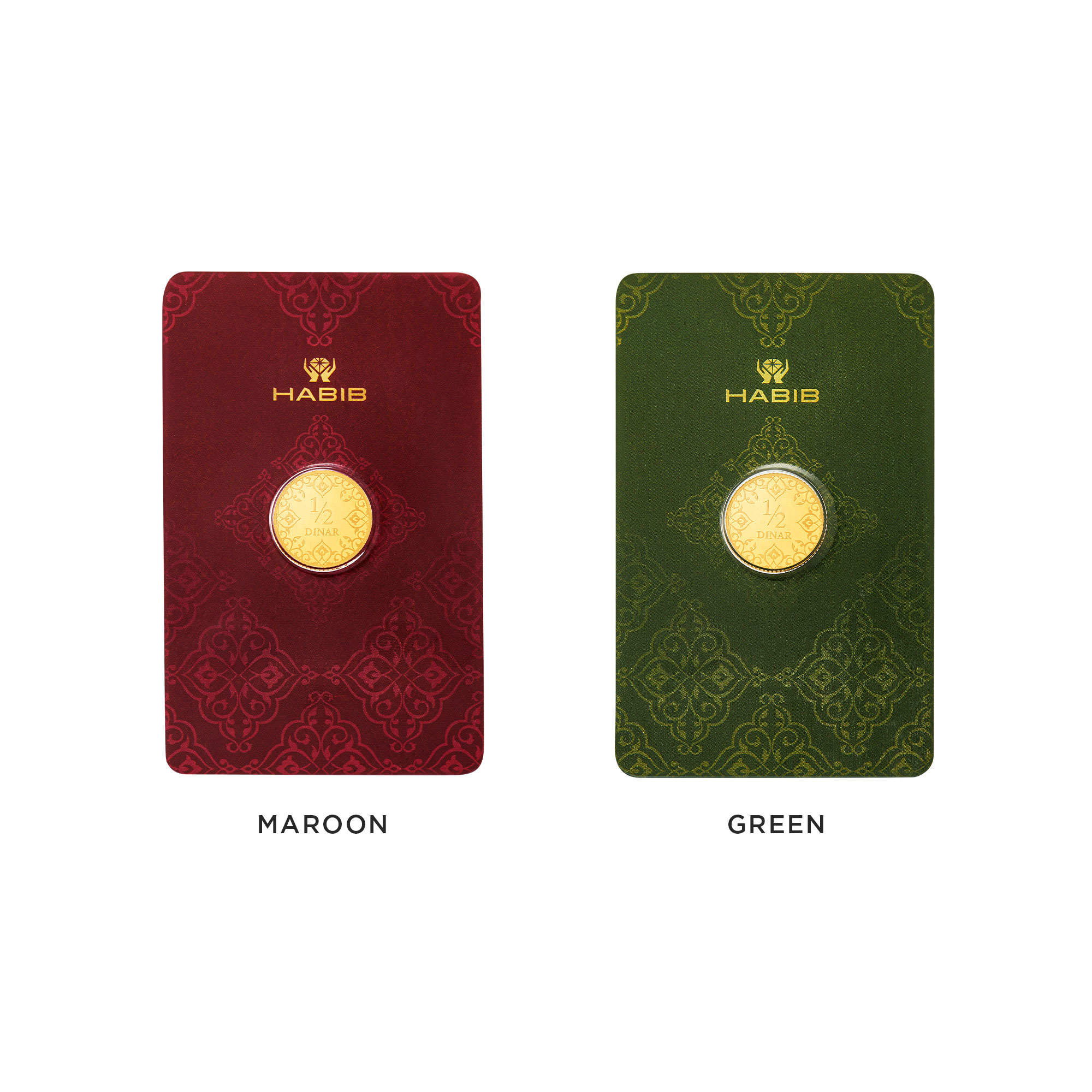 1/2 Dinar 2.125g 999.9 Gold (Rumi) - Accredited By London Bullion ...