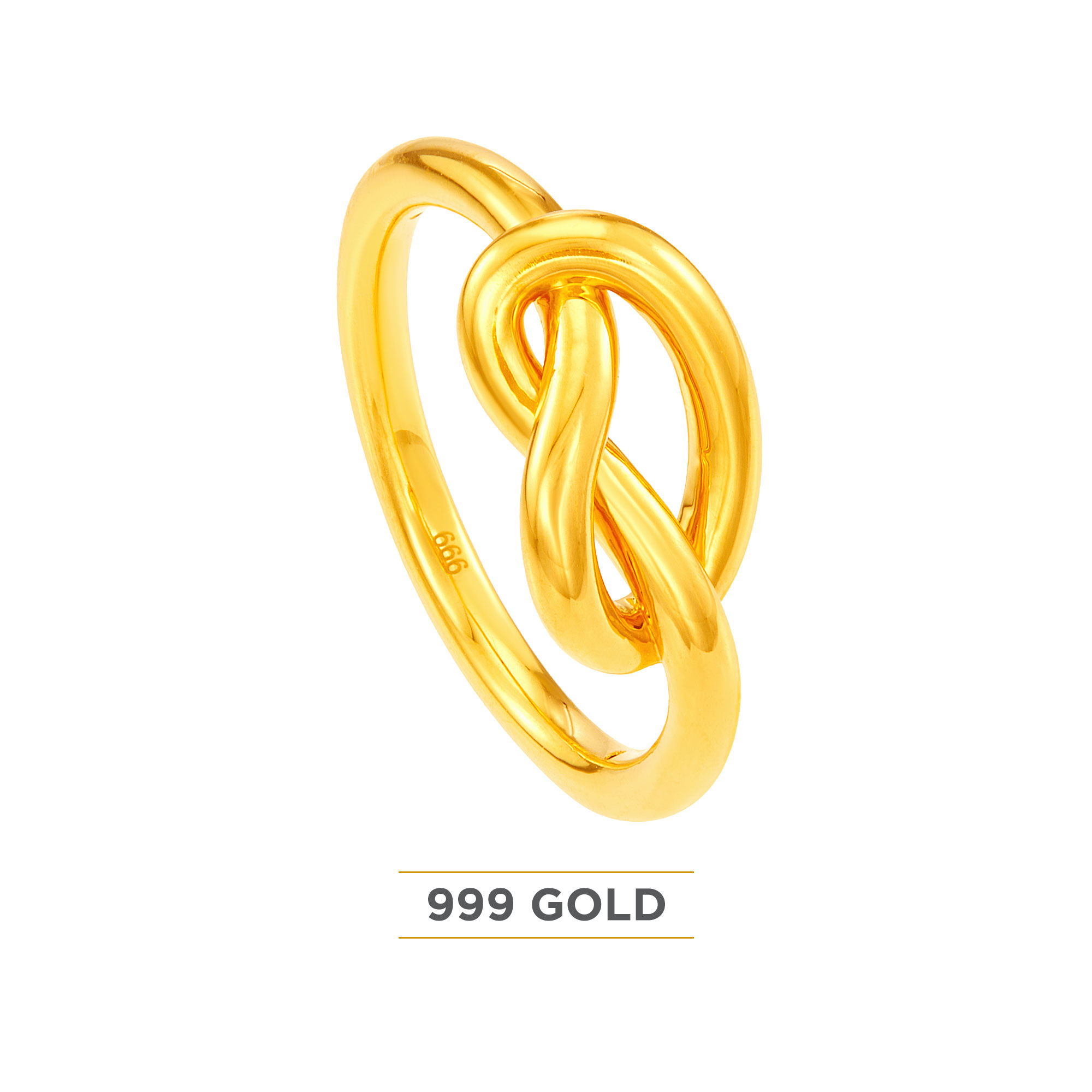 999/24K Yellow Gold Ring 9GR00521224