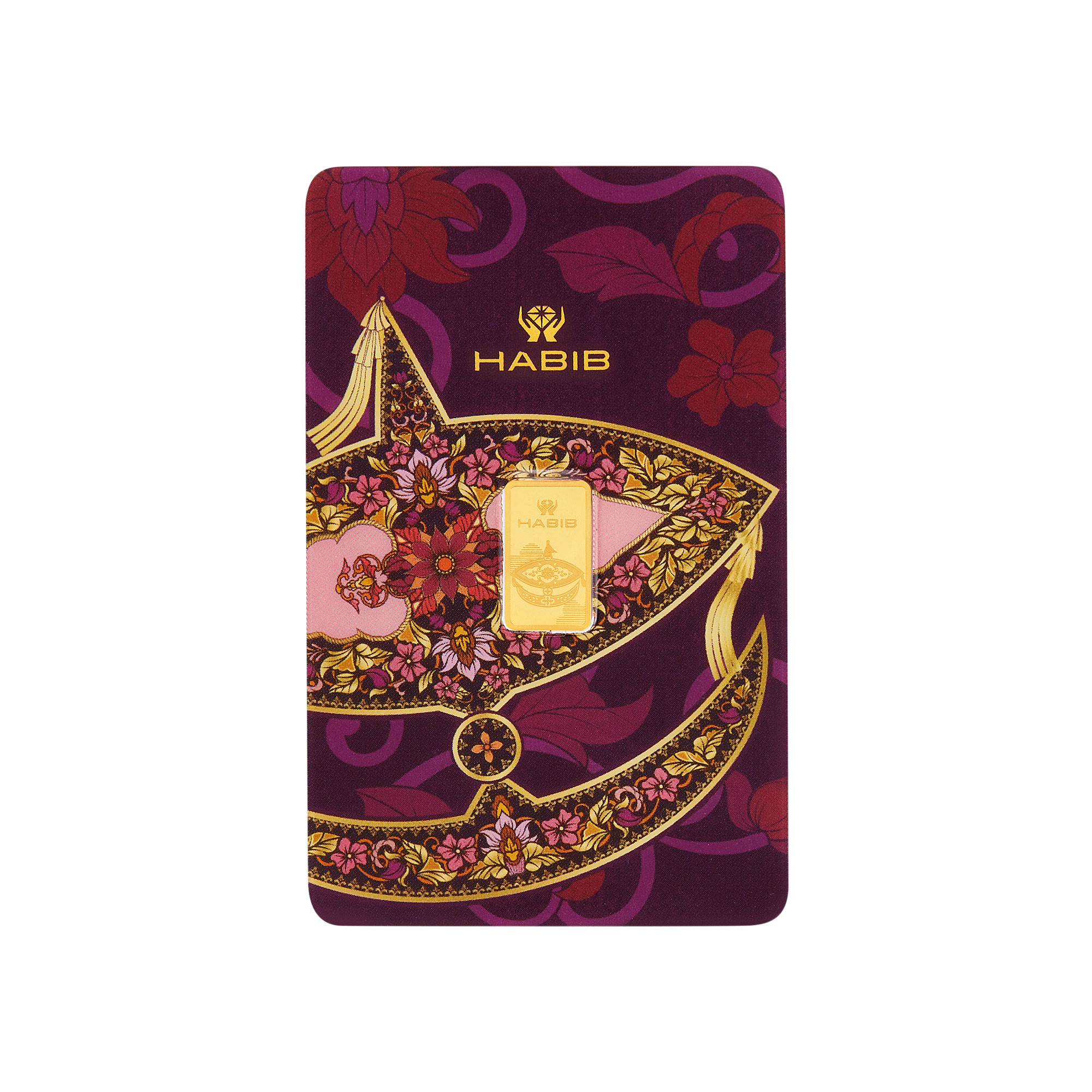 HABIB 1g 999.9 Gold Bar (Wau) - Accredited by London Bullion Market Association (LBMA)