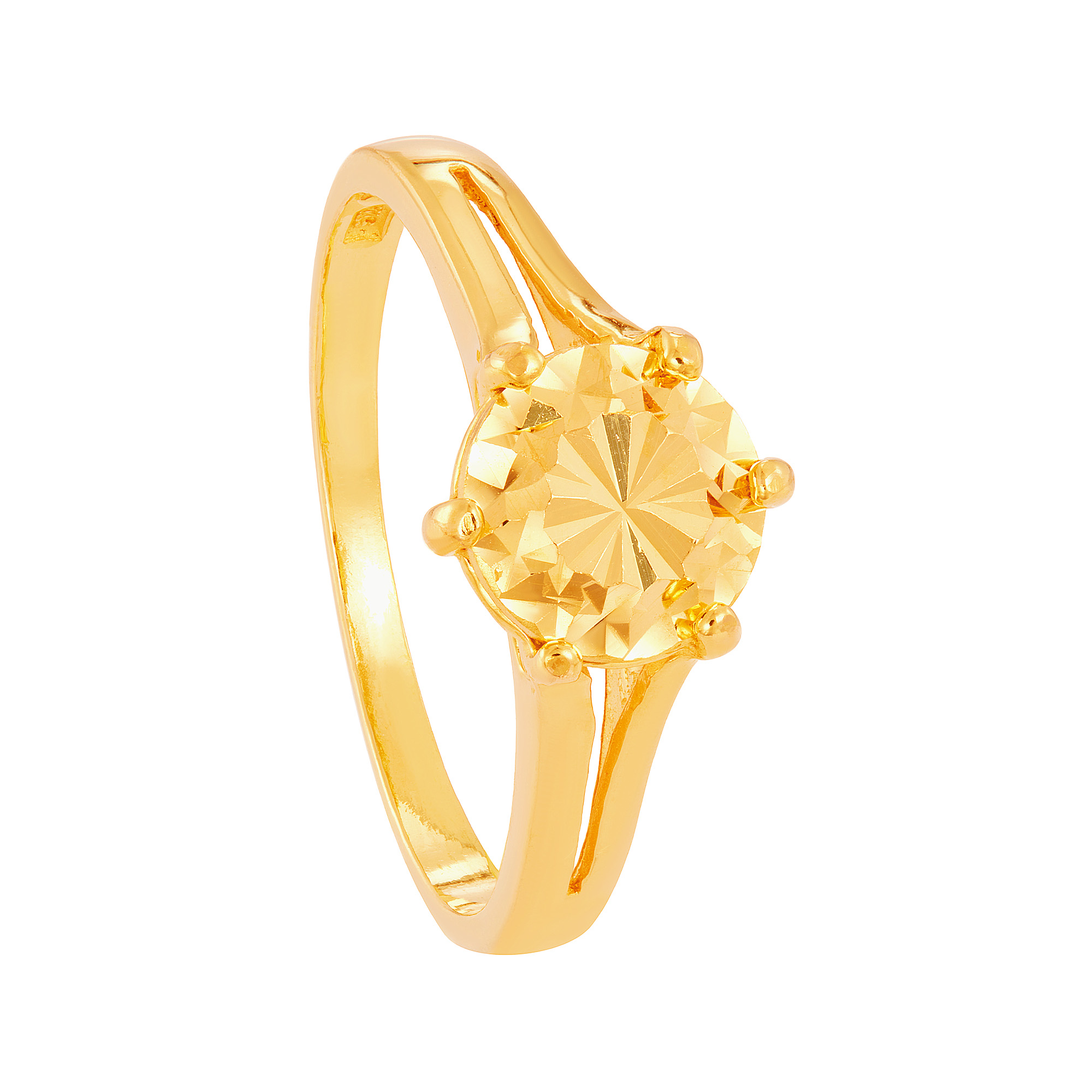 916/22K Yellow Gold Ring R5734