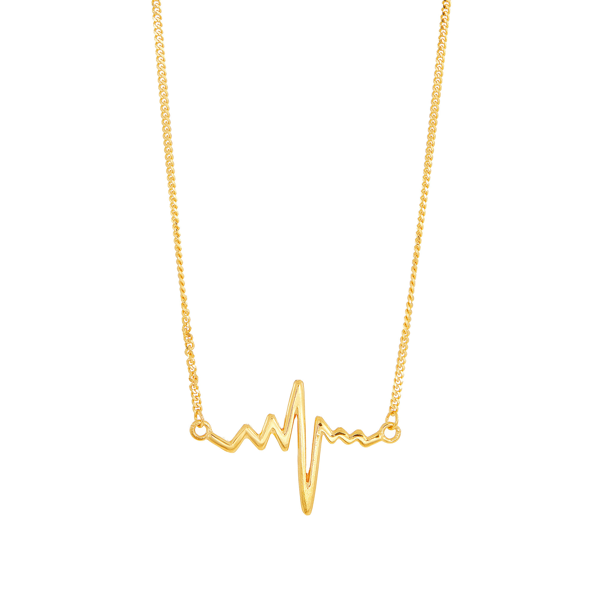 Axel Yellow Gold Necklace, 916 Gold NPA2802(A)-01-641021