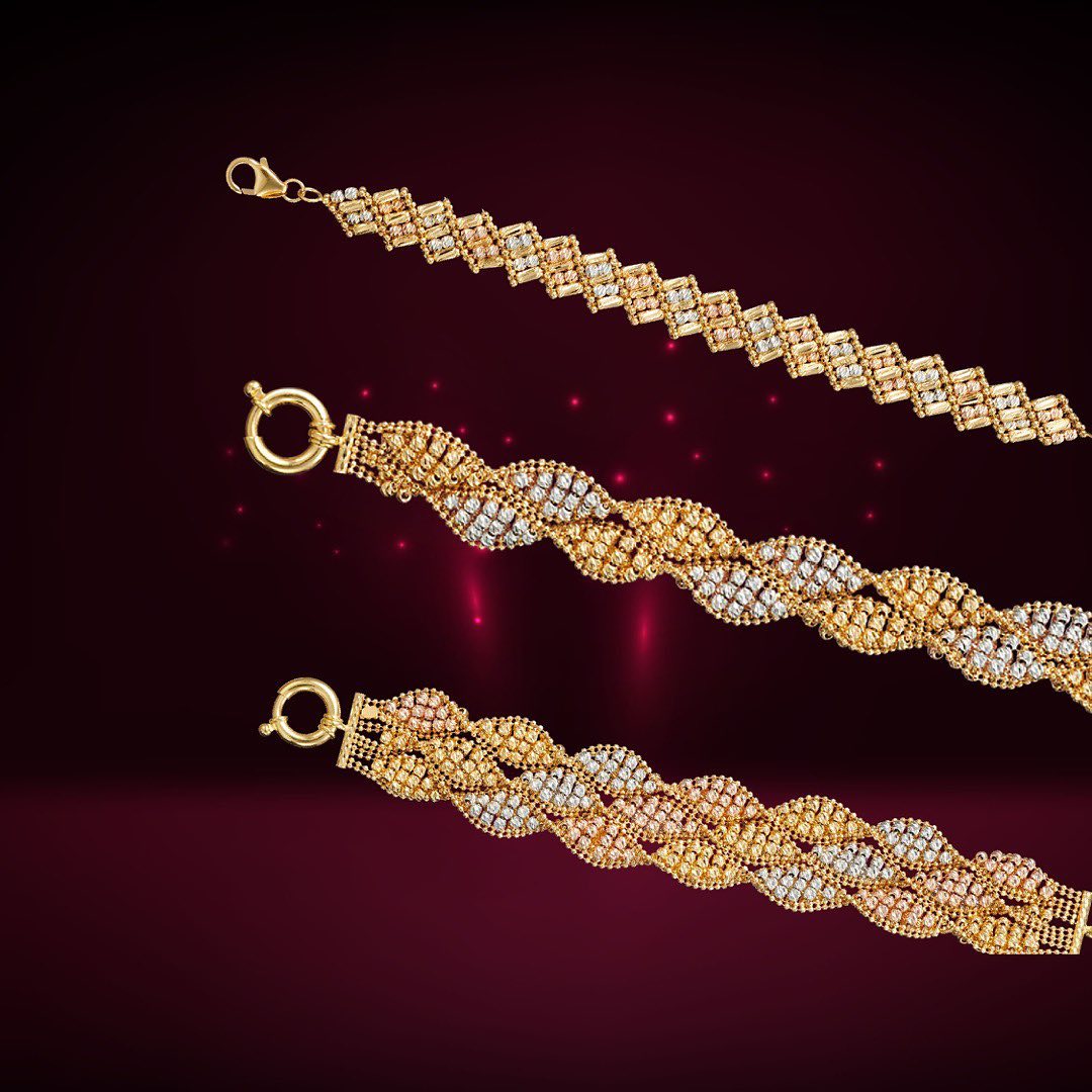 Oro Italia 916® Bracelets - Rantai Tangan Oro Italia 916® | HABIB Jewels