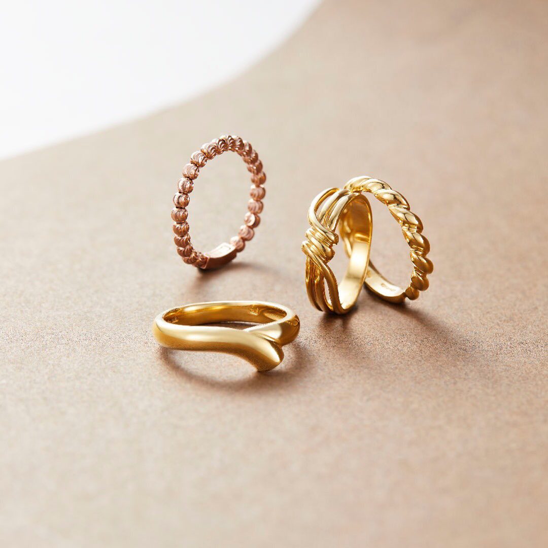 Oro Italia 916® Rings - Cincin Oro Italia 916® | HABIB Jewels
