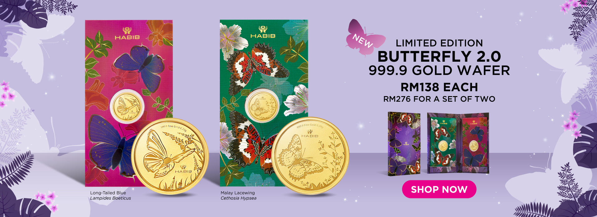 Gold Wafers - Wafer Emas | HABIB