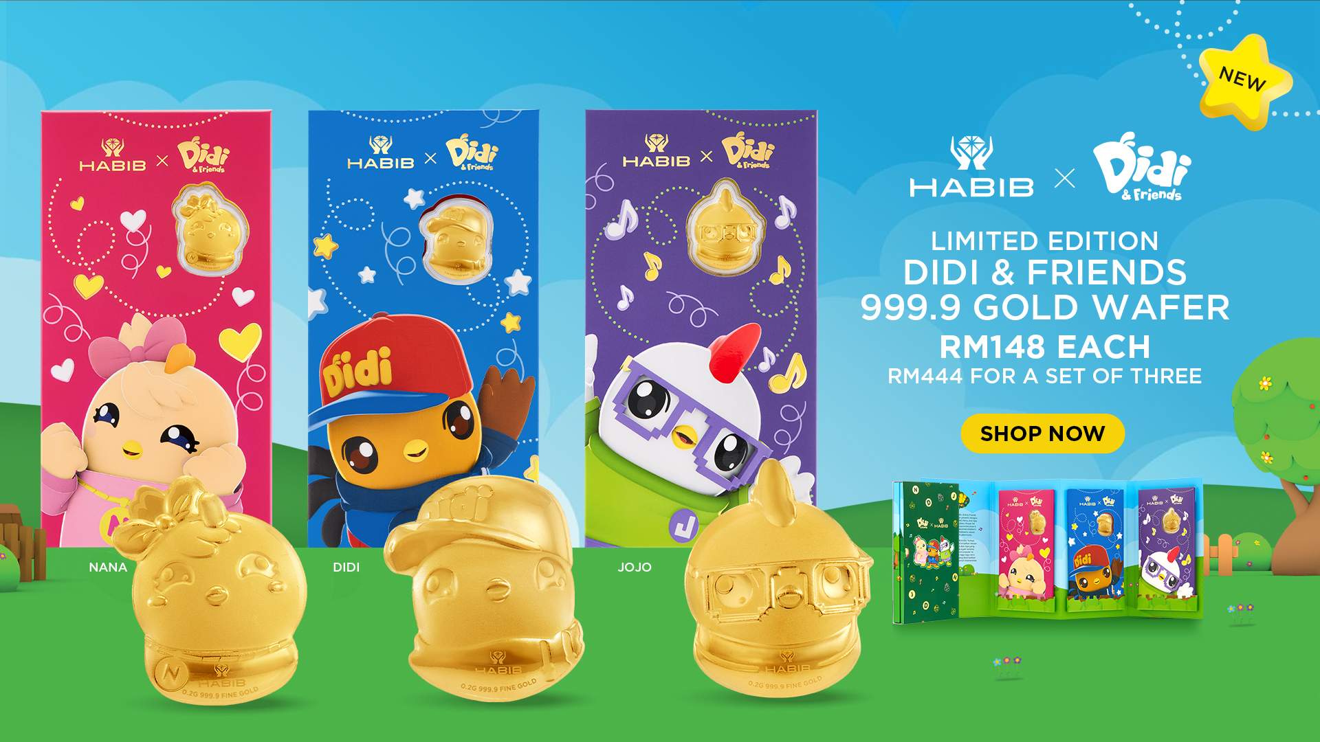 Gold Wafers - Wafer Emas | HABIB