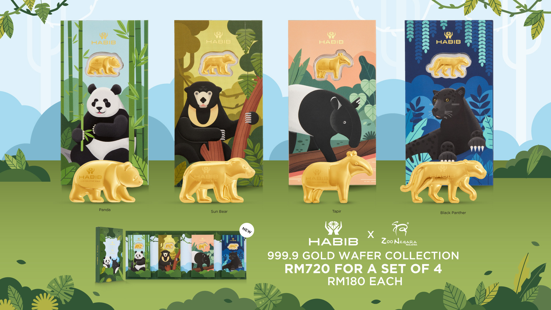 Gold Wafers - Wafer Emas | HABIB