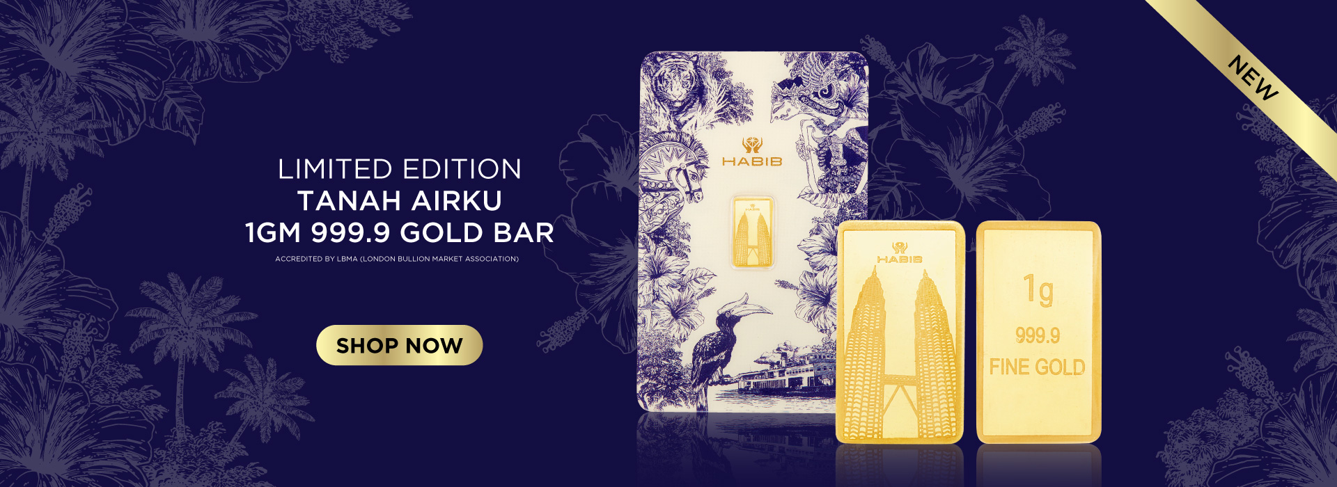 Gold Bars - Jongkong Emas | HABIB